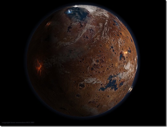 Rochelimit's Symbology of Astronomy: Mars during the Noachian Epoch